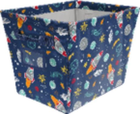 Click here for Mainstays Kids Storage Bin - Space Blue 1 prices