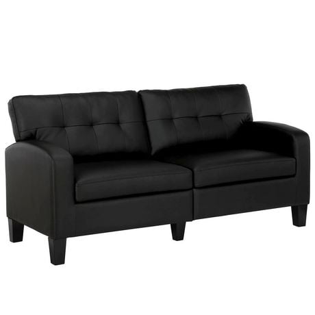 Click here for Dorel Living Zakari Modern Sofa Couch Black prices