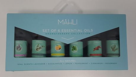 Mahli 6 Pack Aromatherapy Essential Diffuser Oils | Walmart Canada