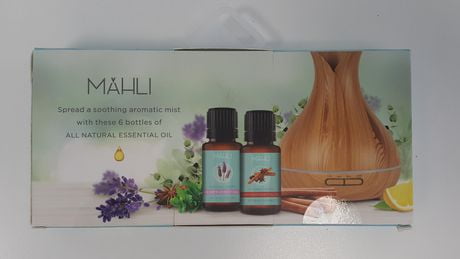 Mahli 6 Pack Aromatherapy Essential Diffuser Oils | Walmart Canada
