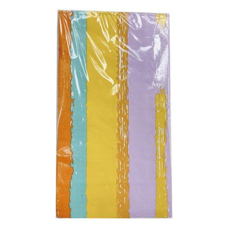 Stripes Tall Paper Napkins, 20CT | Walmart Canada