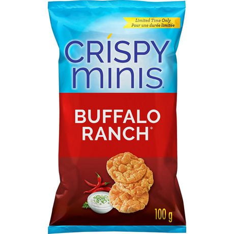 Quaker Crispy Minis Gluten-Free Buffalo Ranch Rice Chips | Walmart Canada