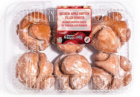 CT Bakery, Medium Apple Fritter Filled Donuts, 100G X 6 Pack - Walmart.ca