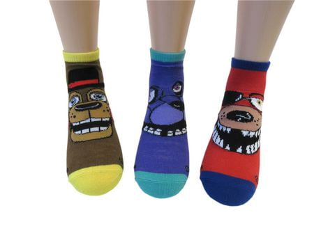 Click here for Five Nights At Freddys Boys Low Cut Socks  Pack Of... prices