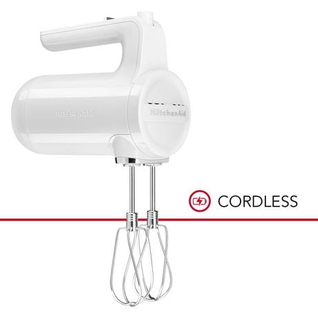 Click here for Kitchenaid 7 Speed Cordless Hand Mixer White prices