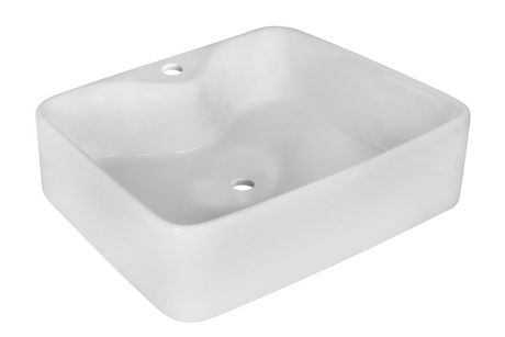 Click here for American Imaginations 18.75-In. W Vessel White Whi... prices