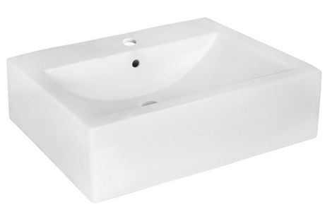 Click here for American Imaginations 20.25-In. W Vessel White Whi... prices
