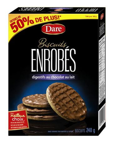 Dare Foods Milk Chocolate Digestive Dipped Cookies | Walmart Canada