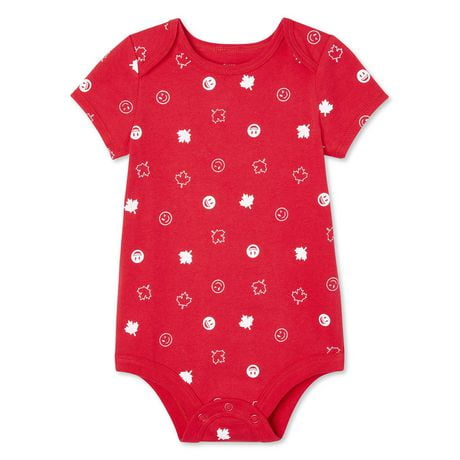 Click here for George Baby Girls Short Sleeve Bodysuit Red 12-18... prices