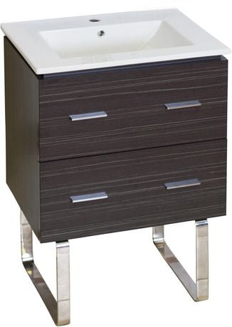 Click here for American Imaginations 23.75-In. W Vanity Set Grey... prices