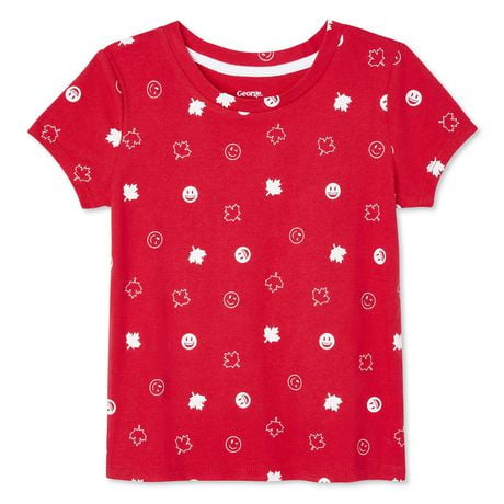 Click here for George Toddler Girls Canada Tee Red 2T prices