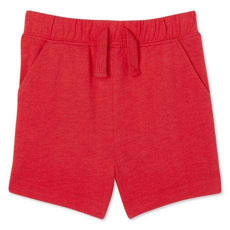 Click here for George Baby Boys Jersey Short Red 6-12 Months prices