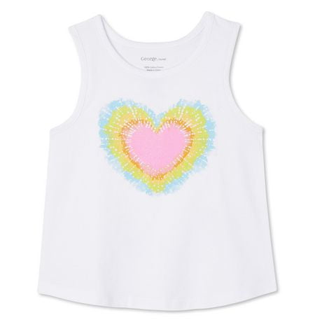 Click here for George Toddler Girls Graphic Tank Top White 4T prices