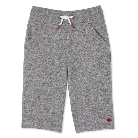 Click here for Canadiana Boys French Terry Pull-On Short Grey M prices