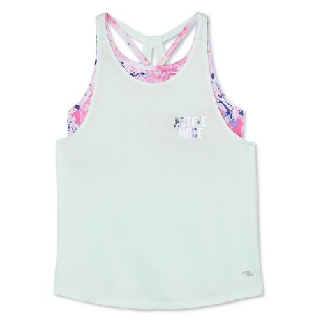 Click here for Athletic Works Girls Active Tank With Bra Green Xs prices