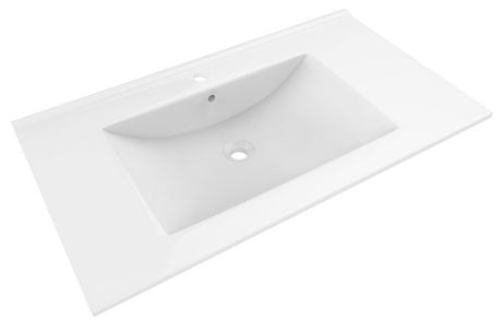 Click here for American Imaginations 35.5-In. W Ceramic Top White... prices
