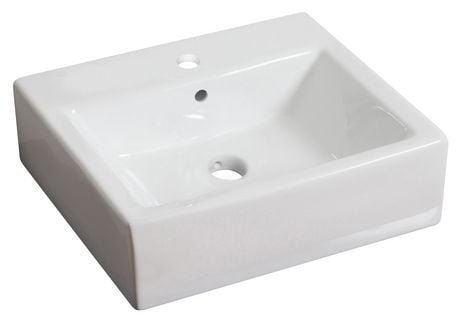 Click here for American Imaginations 21-In. W Vessel White White... prices