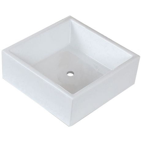 Click here for American Imaginations 14.75-In. W Vessel White Whi... prices