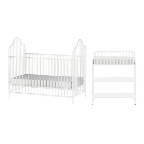 Click here for Little Seeds Rowan Valley Lanley Metal Crib And Ch... prices