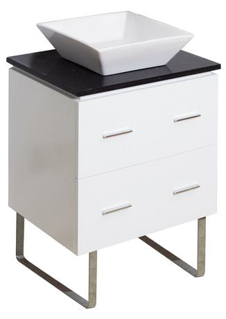 Click here for American Imaginations 24-In. W Vanity Set White Wh... prices