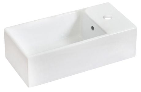 Click here for American Imaginations 19.25-In. W Vessel White Whi... prices