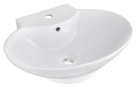 Click here for American Imaginations 22.75-In. W Vessel White Whi... prices