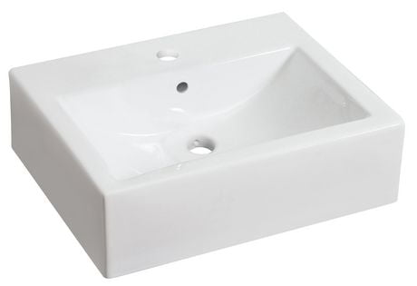 Click here for American Imaginations 20.25-In. W Vessel White Whi... prices