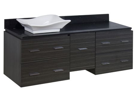 Click here for American Imaginations 60-In. W Vanity Set Grey Gre... prices