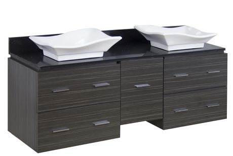 Click here for American Imaginations 60-In. W Vanity Set Grey Gre... prices