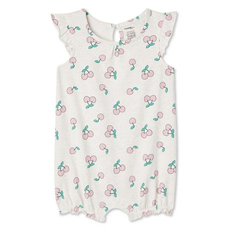 Click here for George Baby Girls Jersey Romper Off-White 18-24 Mo... prices
