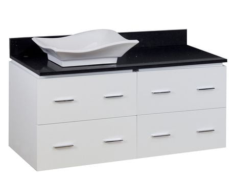 Click here for American Imaginations 48-In. W Vanity Set White Wh... prices