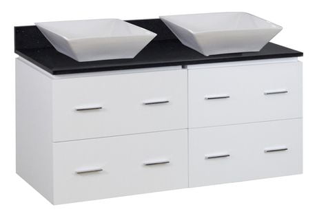 Click here for American Imaginations 48-In. W Vanity Set White Wh... prices
