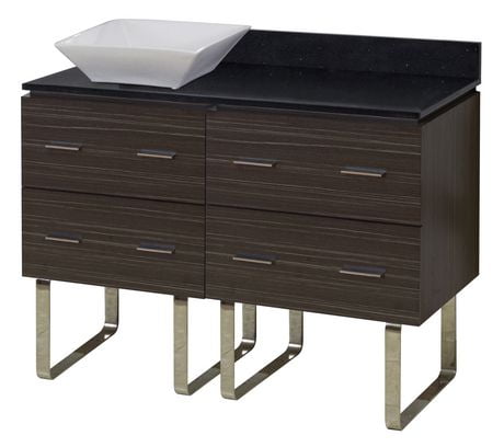 Click here for American Imaginations 48-In. W Vanity Set Grey Gre... prices