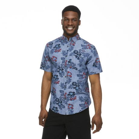 Click here for George Mens Short Sleeve Novelty Shirt Blue S prices