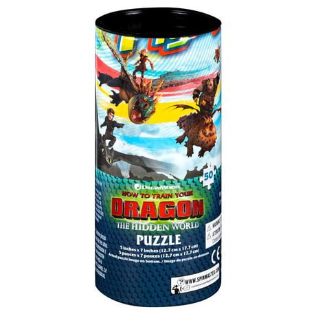 How to Train Your Dragon 50-Piece Puzzle in Tube | Walmart Canada