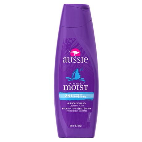 Aussie Mega Moist 2N1 Shampoo and Conditioner | Walmart Canada