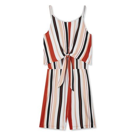 George Tie Front Romper | Walmart Canada