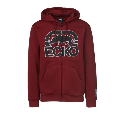 Ecko Unltd. Men’s Sweatshirt Rhino Love Fz Zip Sweater Fleece Hoodie ...