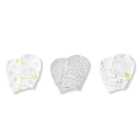 George Infants' 3-Pack Mittens | Walmart Canada