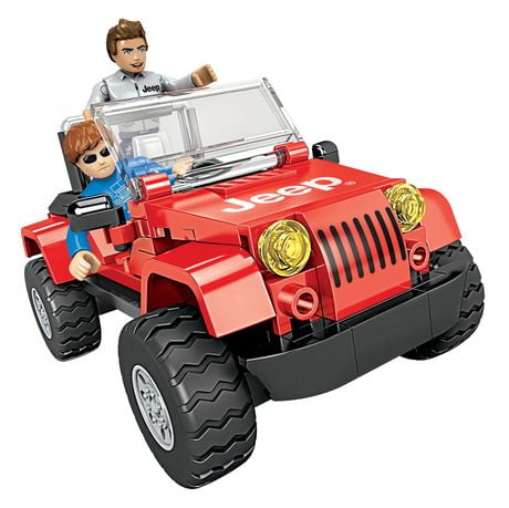 MEGA BLOKS - World Builders Red Jeep Wrangler (97803) | Walmart Canada