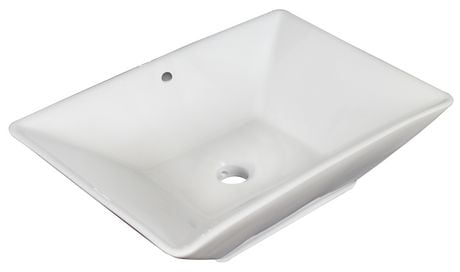 Click here for American Imaginations 22-In. W Vessel White White... prices