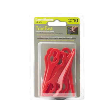 Click here for Lawnmaster Replacement Trim - Fast Blades Red prices