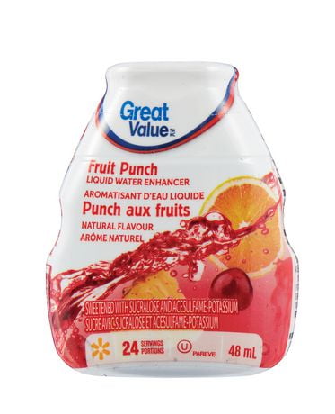 Great Value Fruit Punch Liquid Water Enhancer | Walmart Canada