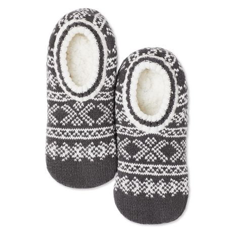 George Women's Patterned Slipper Socks | Walmart Canada