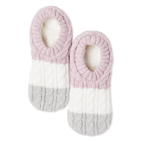 George Women's Cable Knit Slipper Socks | Walmart Canada