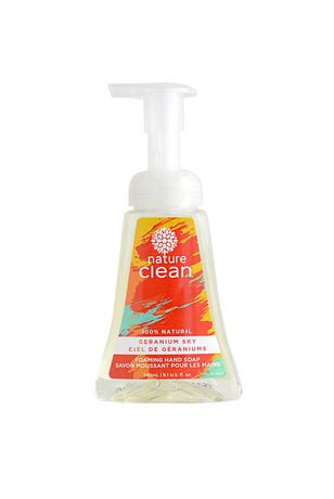 Nature Clean Foaming Hand Soaps Geranium Sky 240ml | Walmart Canada