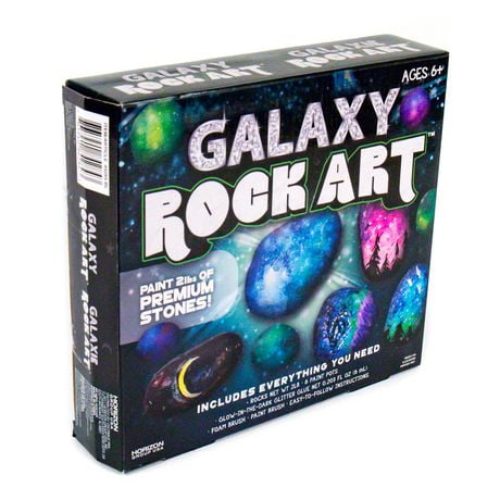 Rock Art by Horizon Group USA Create Your Own Galaxy Designs | Walmart ...