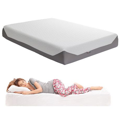 Click here for Corliving 14 Medium Firm Memory Foam Mattress Whit... prices