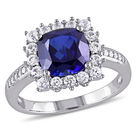 Click here for Tangelo 3.60 Carat T. G.W. Created Blue And White... prices
