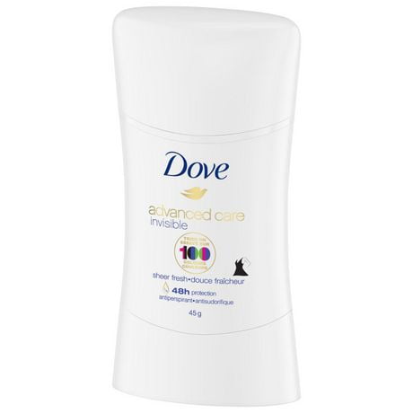 Dove Advanced Care Invisible Sheer Fresh Stick Antiperspirant Deodorant ...